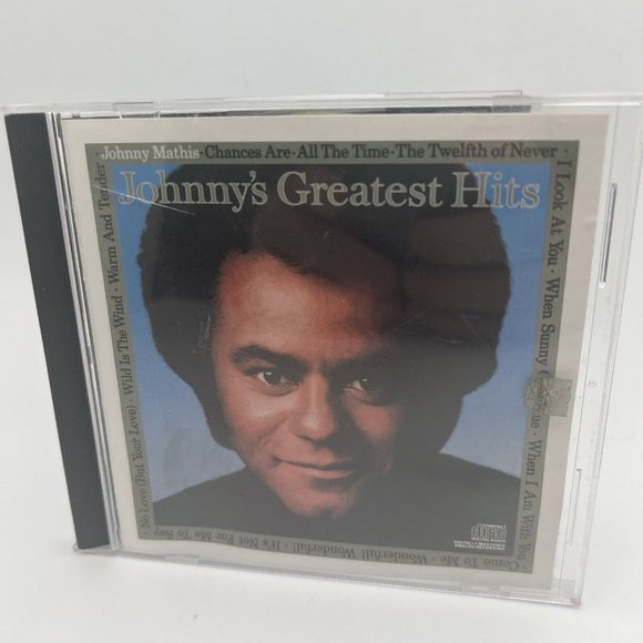Media | Johnny Mathis Greatest Hits 1977 Cd 12 Songs Sunny Gets Blue ...